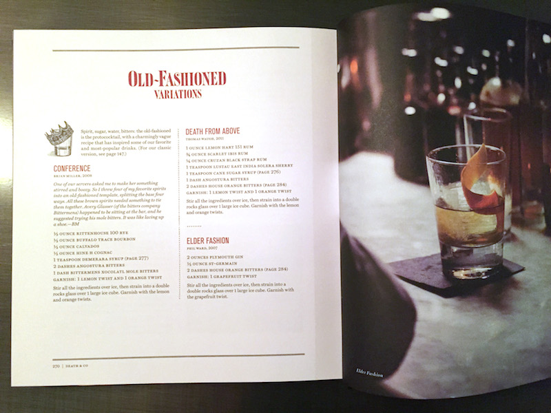 Death & Co Cocktail Book